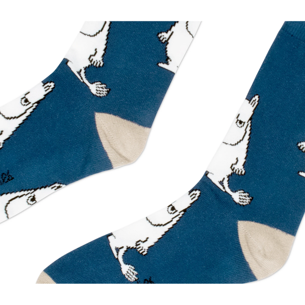 Mummi Sokker Sint Mummitroll 40-45 Mørkeblå - Nordicbuddies - Den offisielle Mummibutikken i Norge