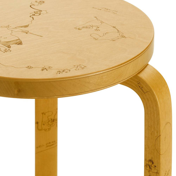Moomin Celebration Stool 60 - Artek - Den offisielle Mummibutikken i Norge