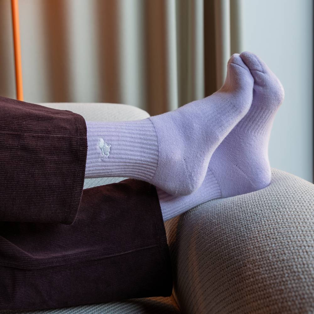 Moomintroll Tennis Socks 36-42 Violet - Den offisielle Mummibutikken i ...
