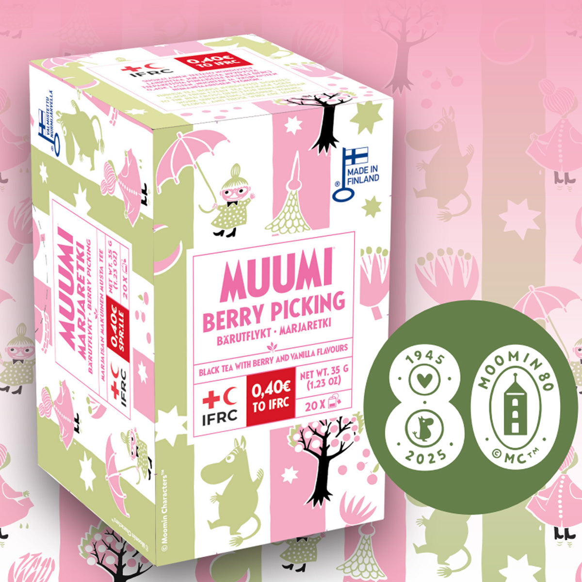 Mummi 80 år - Den offisielle Mummibutikken i Norge