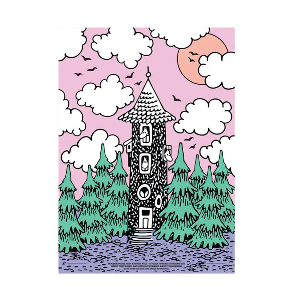 Mummidalen Plakat Flerfarget 30 x 40 - Nordicbuddies - Den offisielle ...