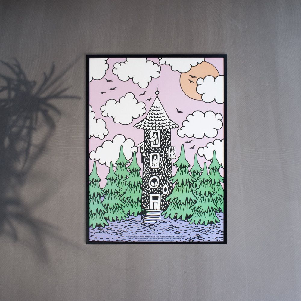 Mummidalen Plakat Flerfarget 30 x 40 - Nordicbuddies - Den offisielle ...